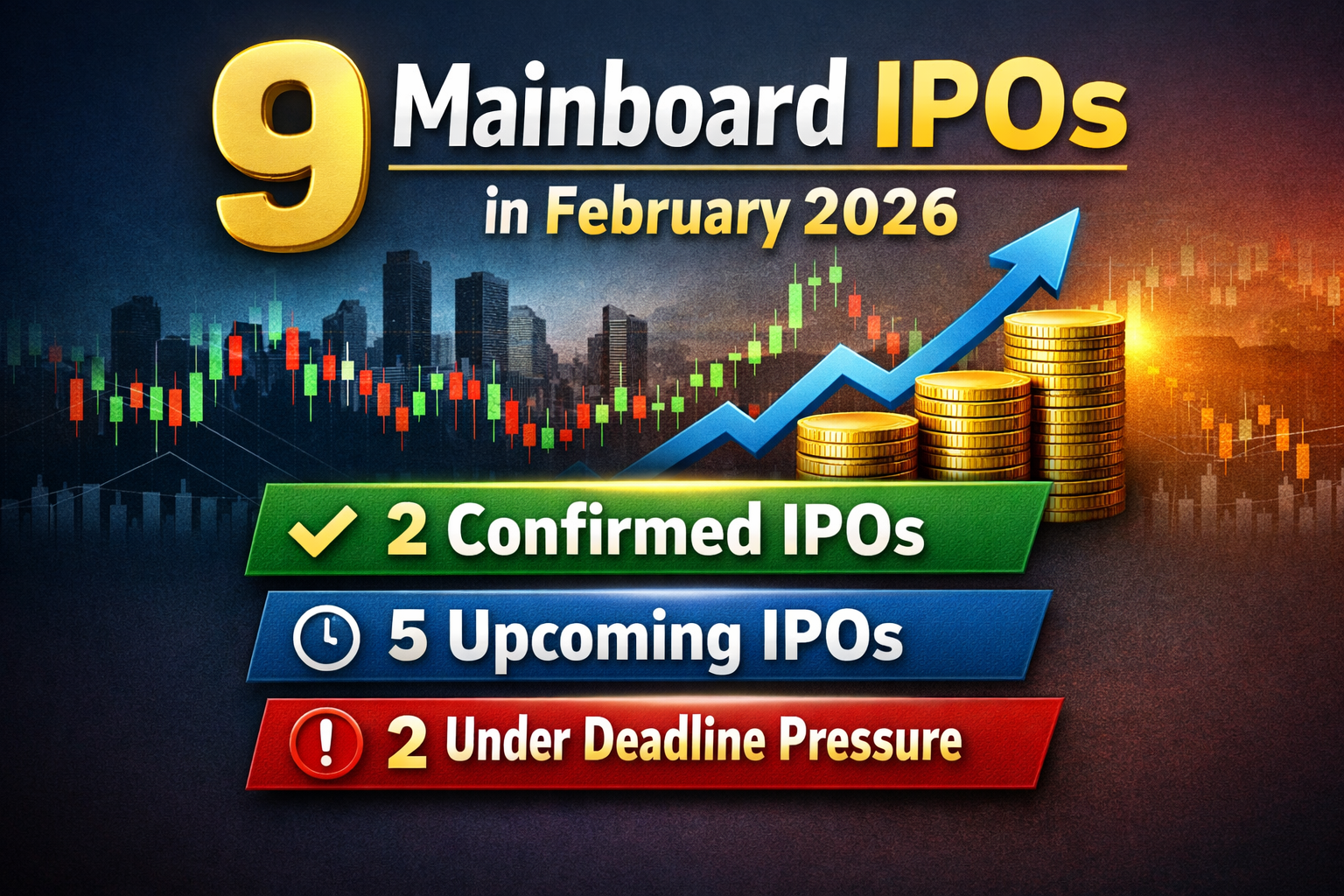 9 Upcoming Mainboard IPOs in February 2026: 2 Confirmed, 5 Lined Up, 2 ...